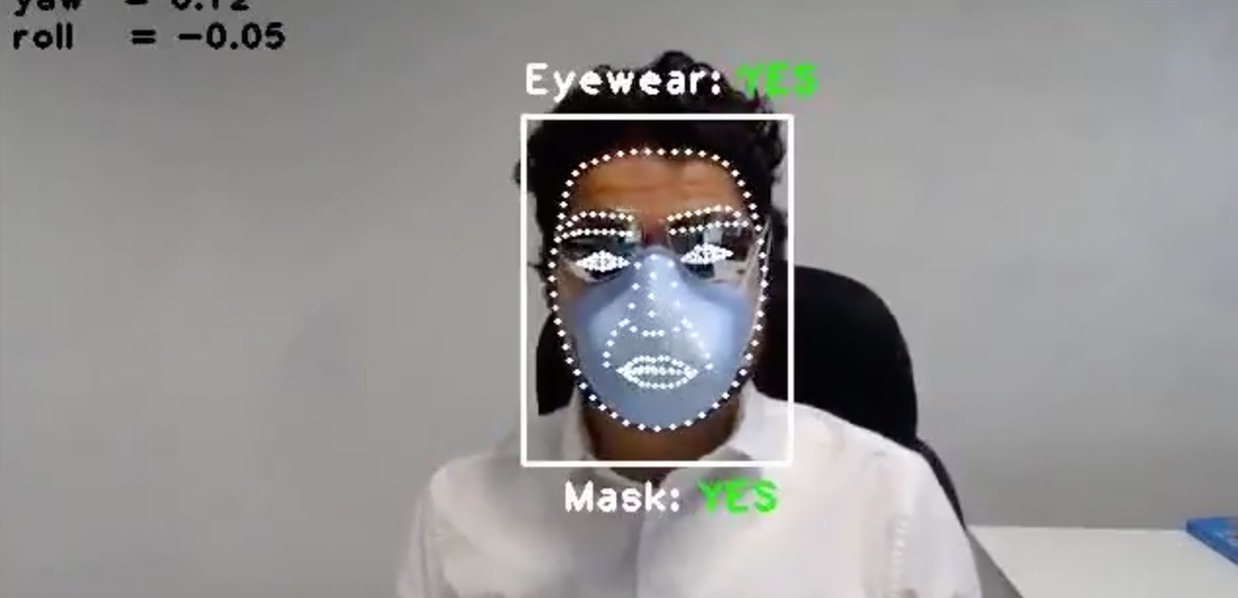 Face Mask And Eye Wear Detection Algoface